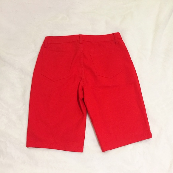 Riders by Lee | Shorts | Raiders By Lee Red High Rise Bermuda Long ...